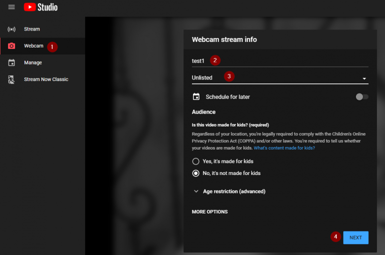 Live Video streaming - FLASH-JET