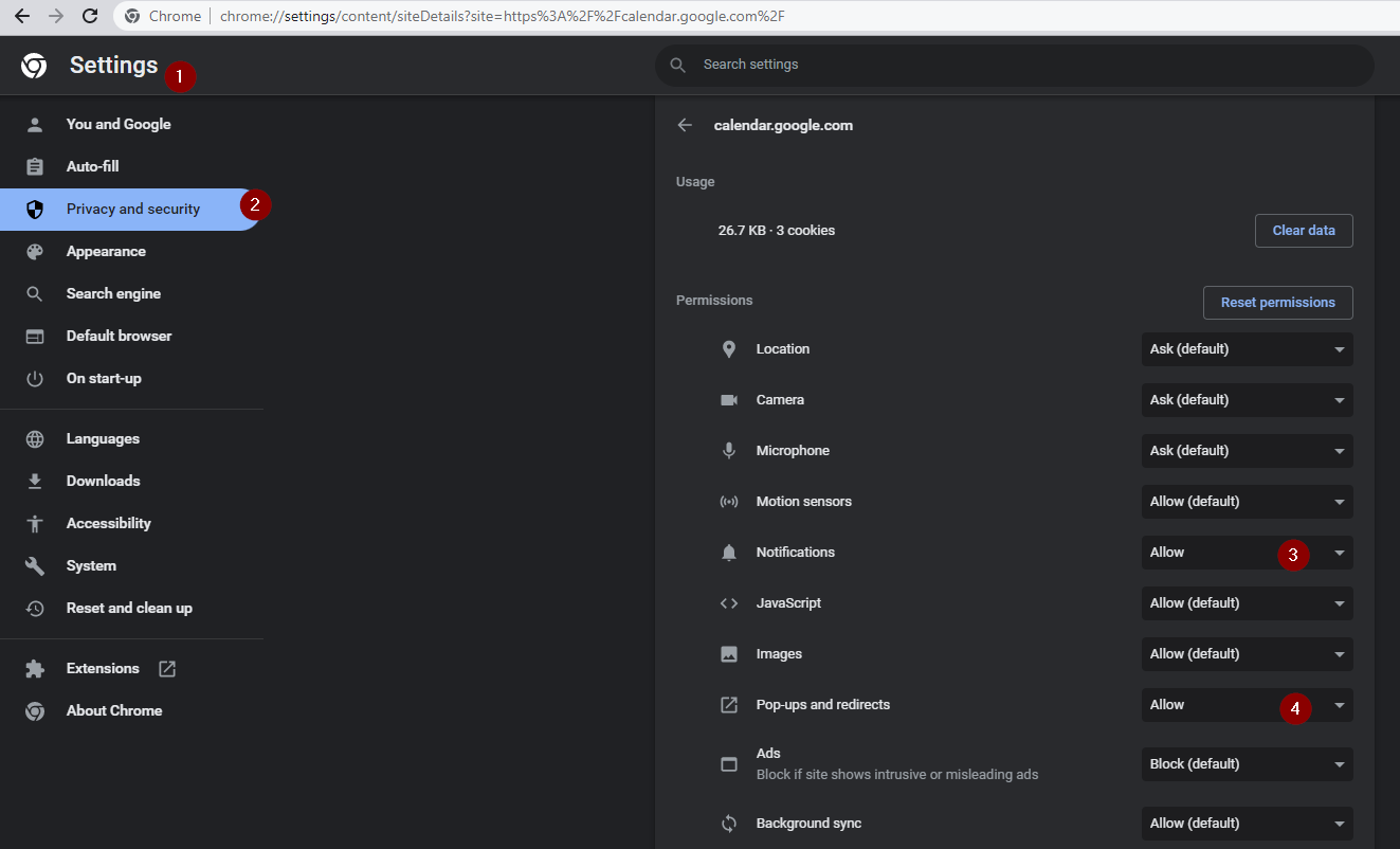 Chrome tweaks – FLASH-JET